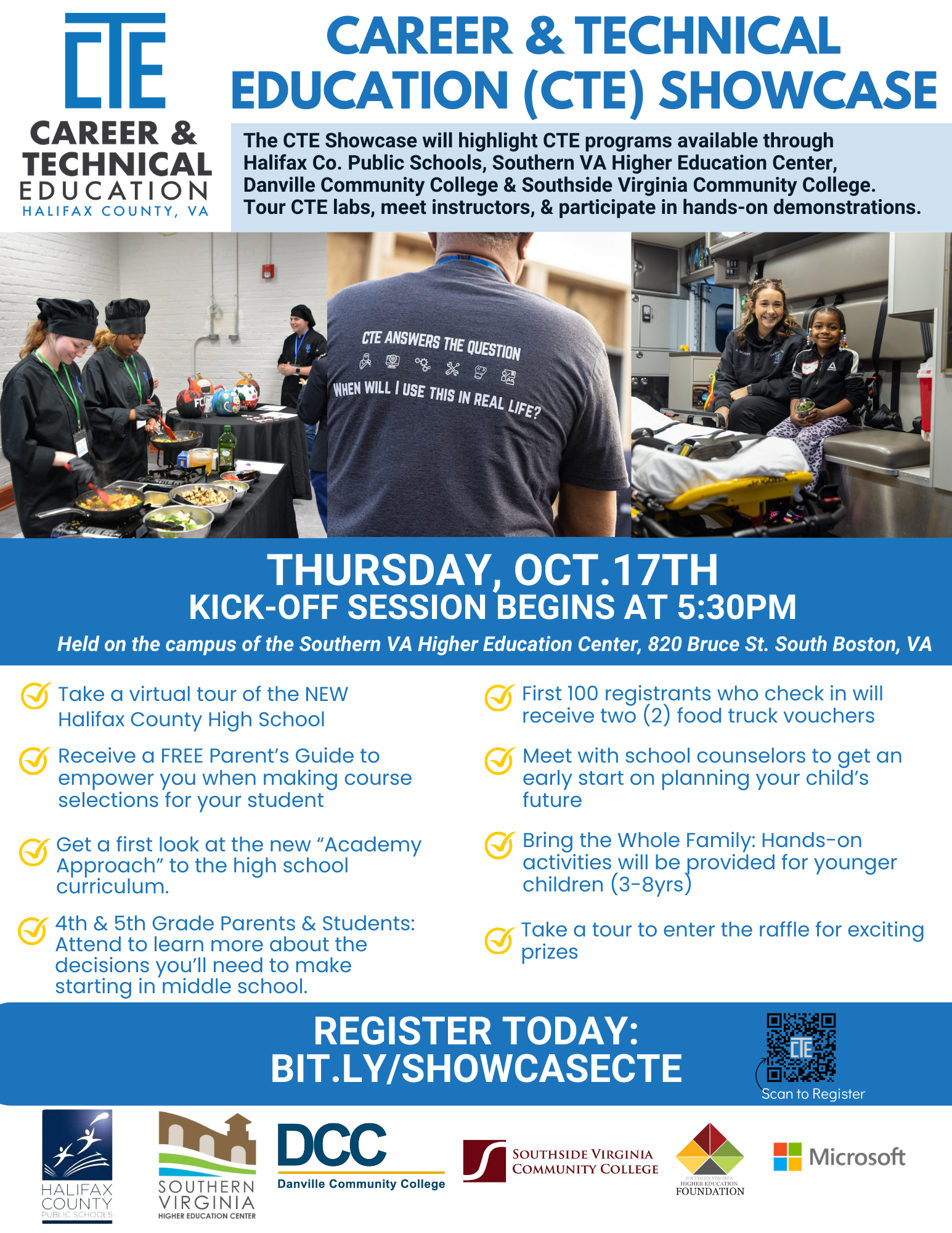 CTE Showcase Returns for Second Year - Southern Virginia Higher Education Center